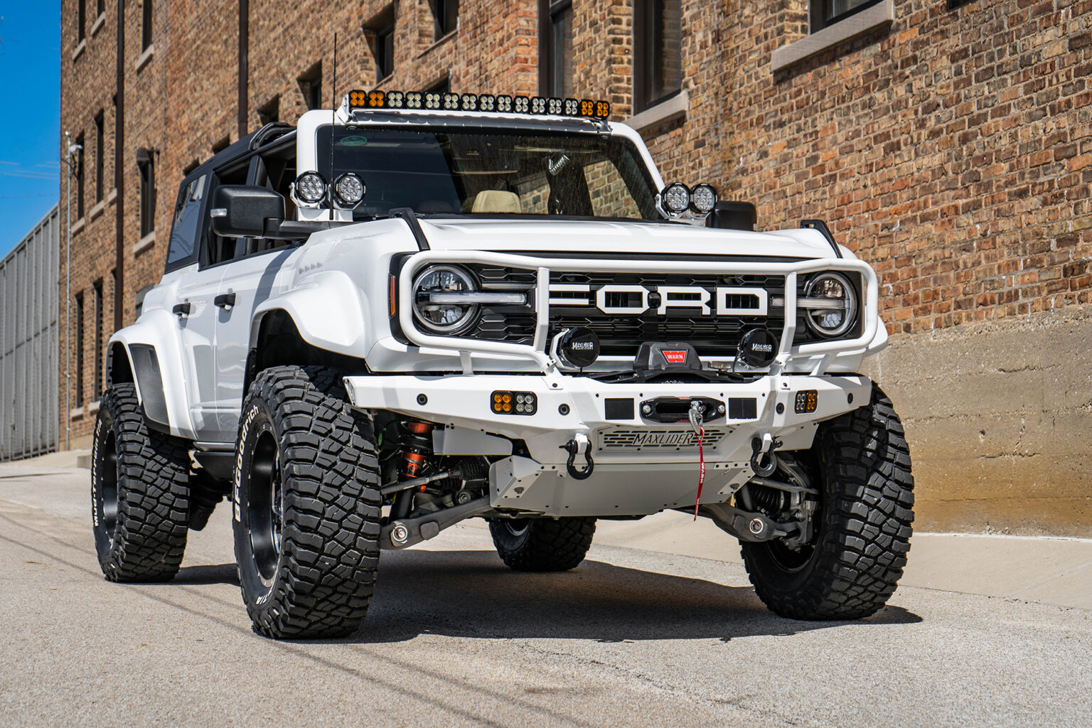 2023 White Bronco Raptor Barrett Jackson Palm Beach | Maxlider Brothers ...